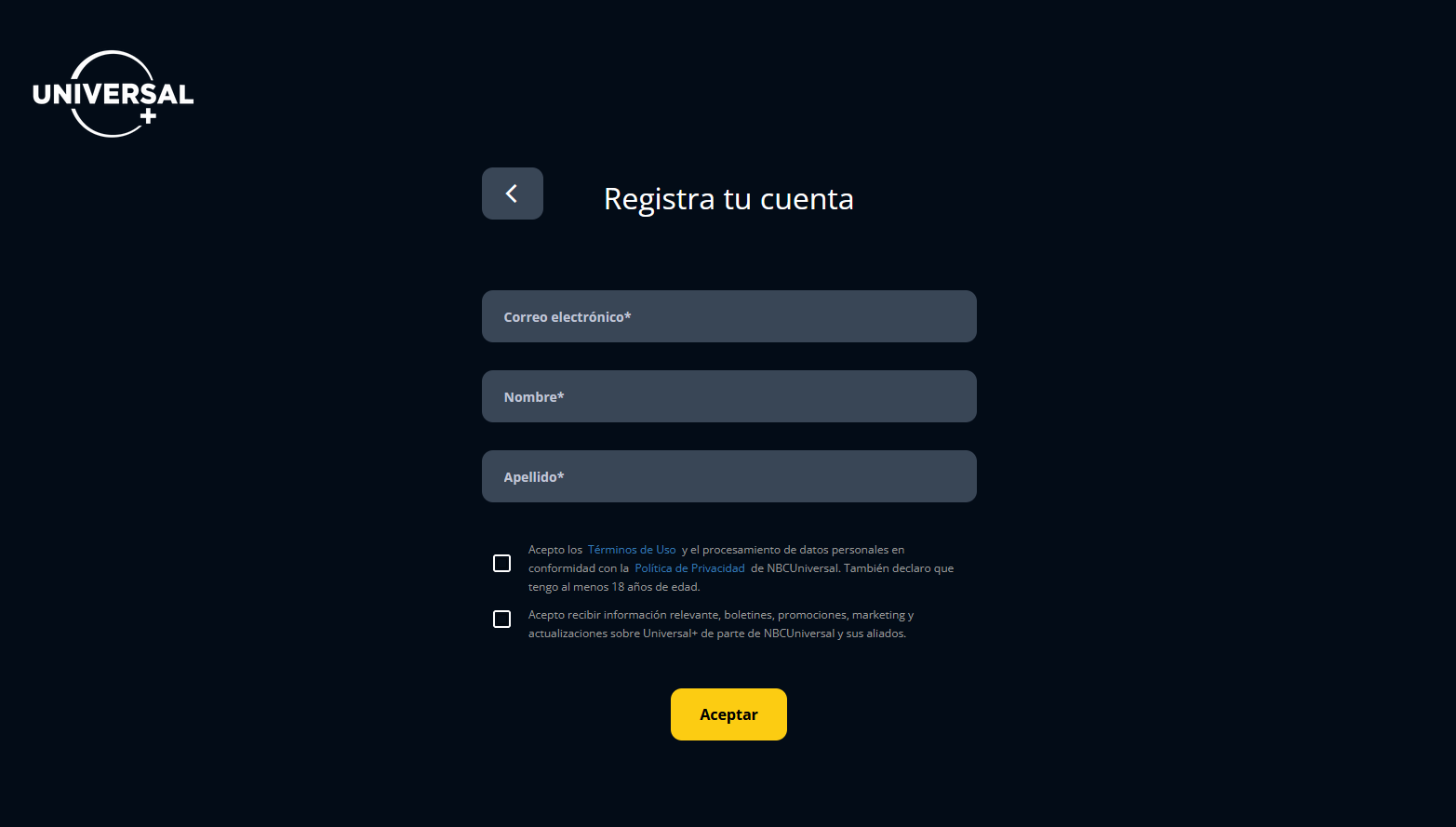 ¿Cómo iniciar sesión en Universal+? – Universal+ Centro de Ayuda